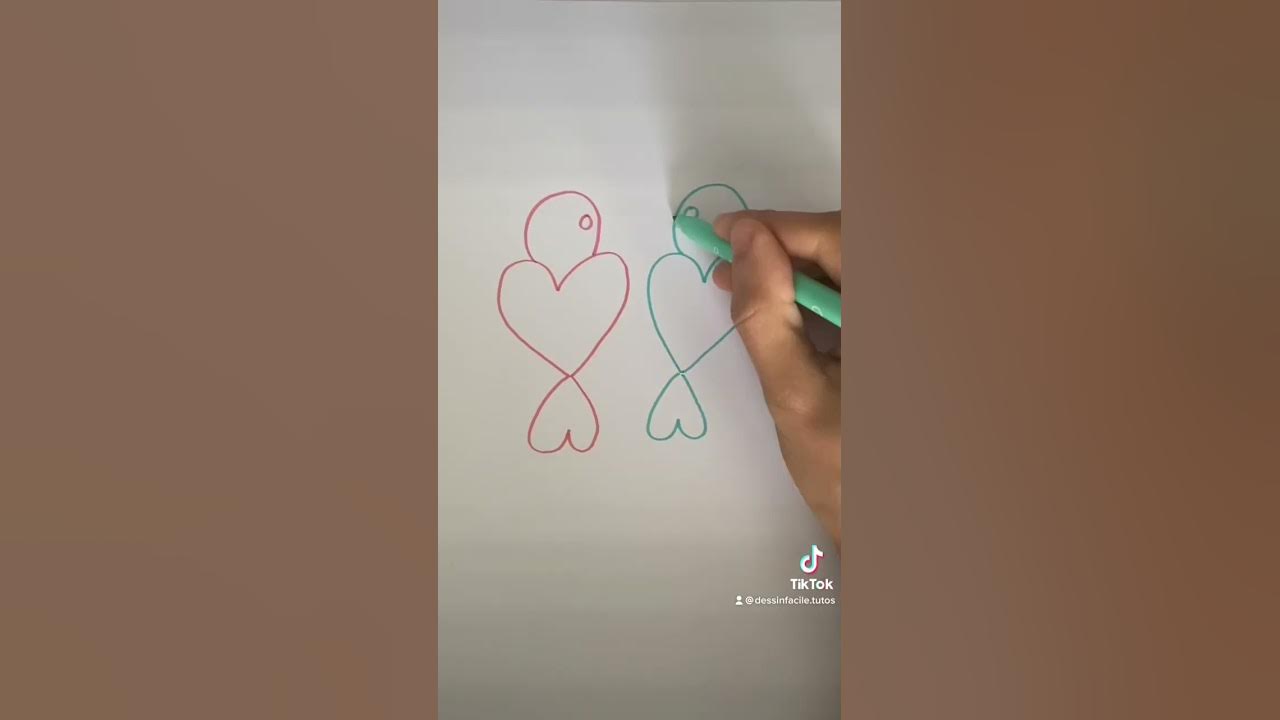 Dessin facile oiseau 🐥 - YouTube