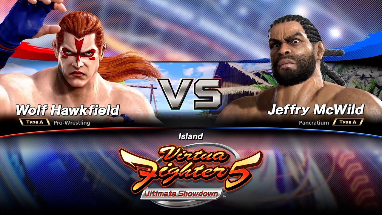 Virtua Fighter 5 | Wolf Hawkfield vs Jeffry McWild 4K - YouTube