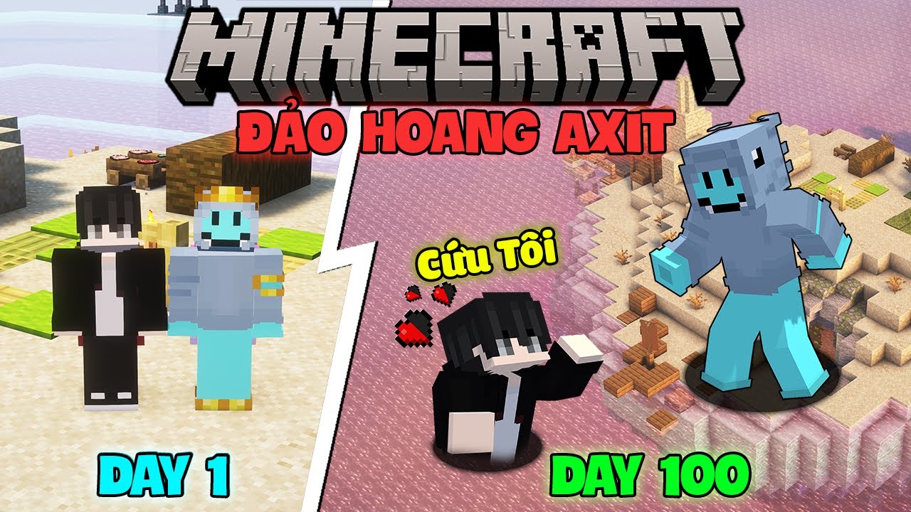 BIG Shark Tóm Tắt 100 Ngày Sinh Tồn Trên Đảo Hoang Axit Cùng Kuro ...