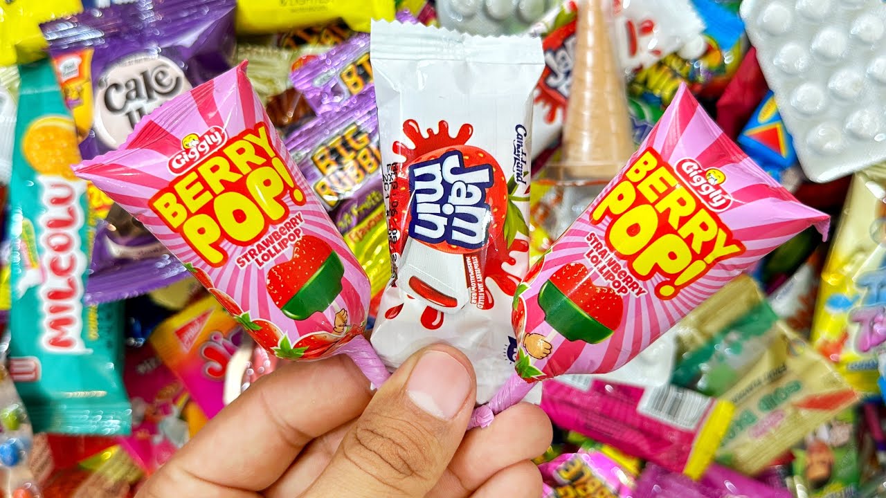 Sweet JIM JAM PUNCH Candies | Cute Rainbow Lollipops and Chocolates ...