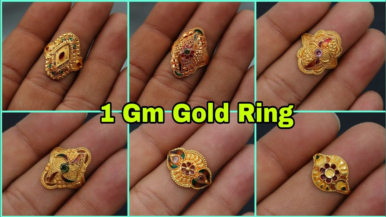 2023 gold ring design || gold ring new designs 2023 || gold ring ...