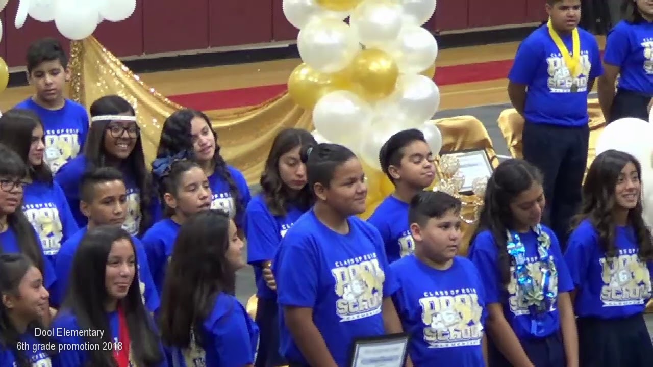 Dool 6th Grade Promotion 2018 part 2 - YouTube