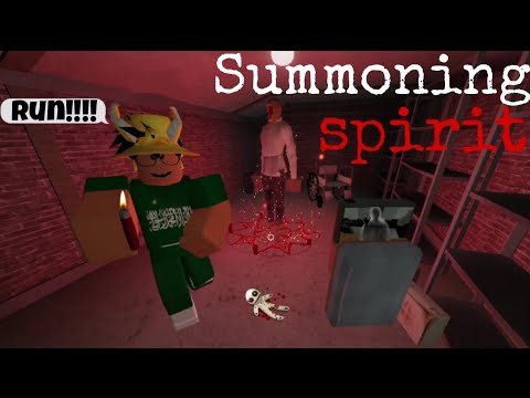 Summoning aggressive spirit in roblox blair! - YouTube