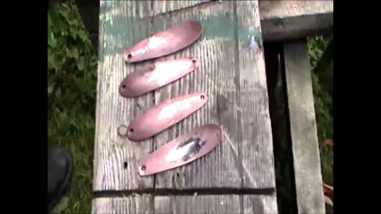 Copper Electroplating Salmon Spoons - YouTube