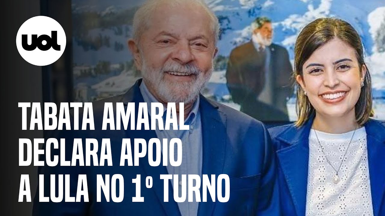 Tabata Amaral Declara Apoio A Lula No 1º Turno E é Atacada Por