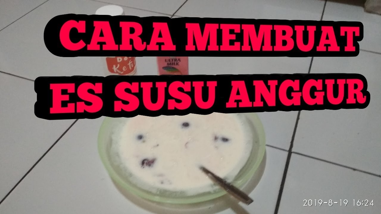 ES SUSU ANGGUR - YouTube