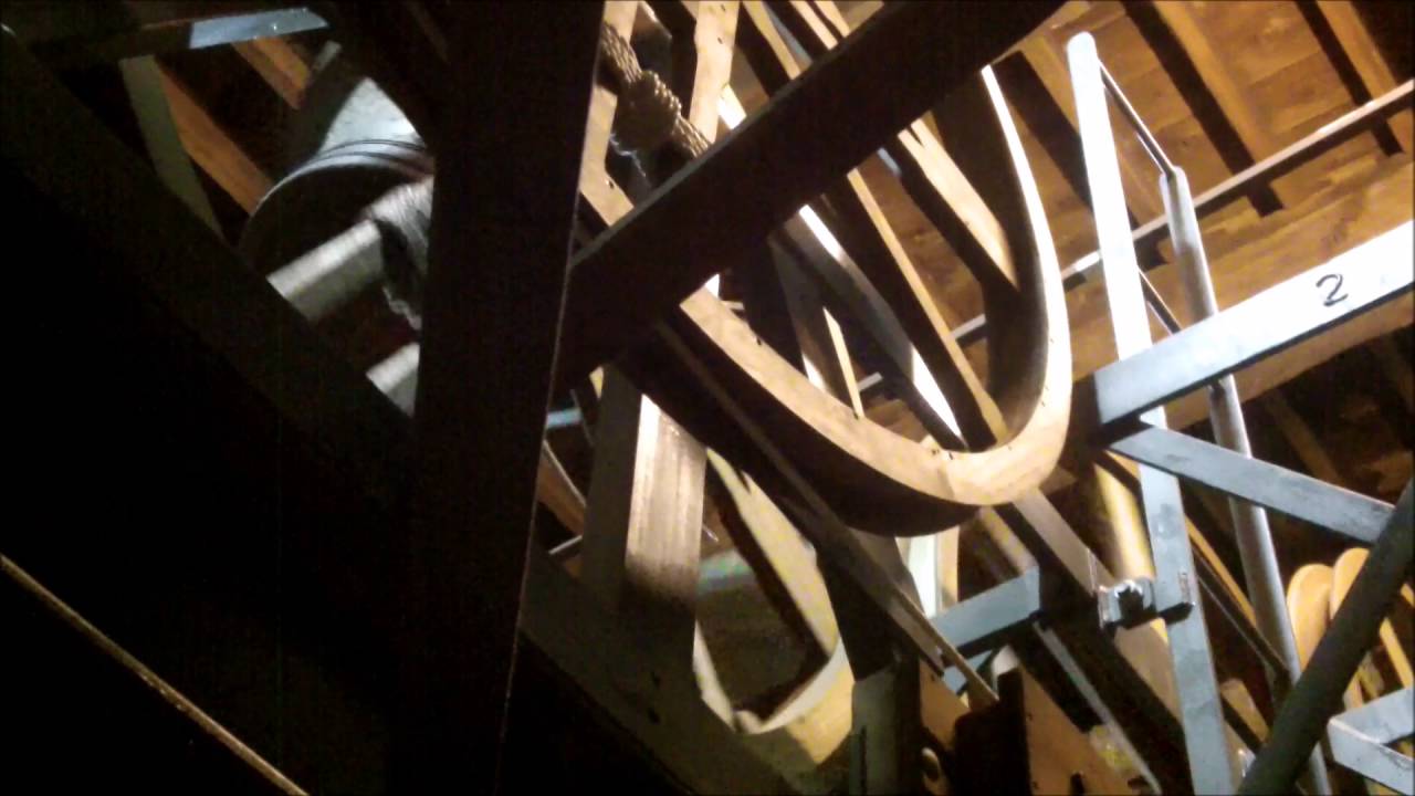 Bell Ringing at Crediton, Devon - YouTube