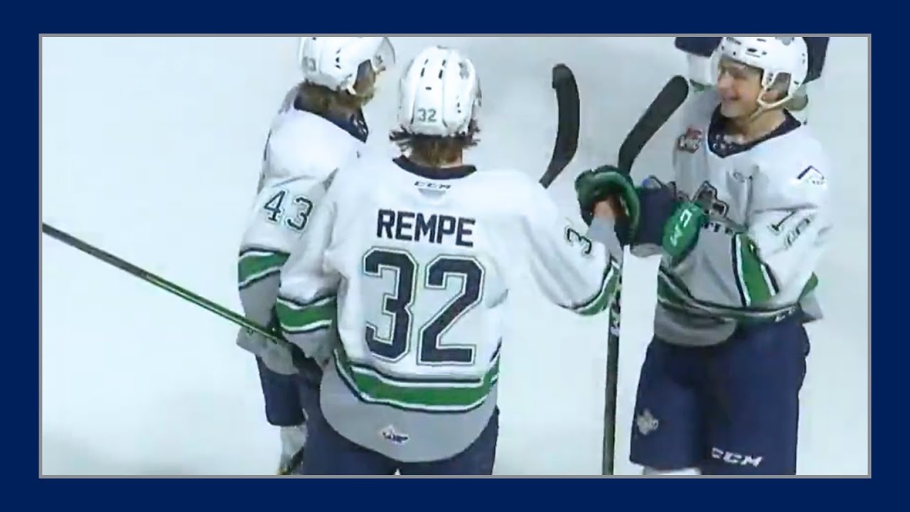 Matt Rempe | SEA Thunderbirds | All (17*) WHL Goals from 2021-22 - YouTube