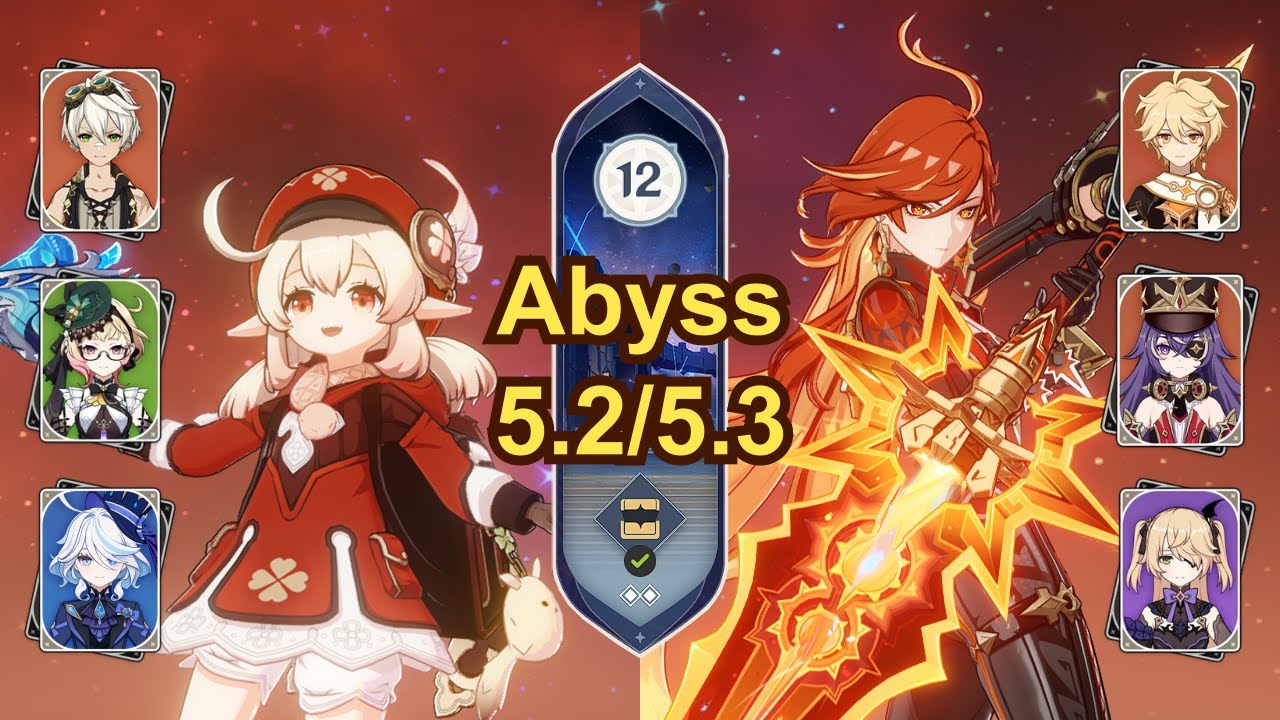 Burning Klee | Overload Mavuika | Spiral Abyss 5.2/5.3 | Genshin Impact ...