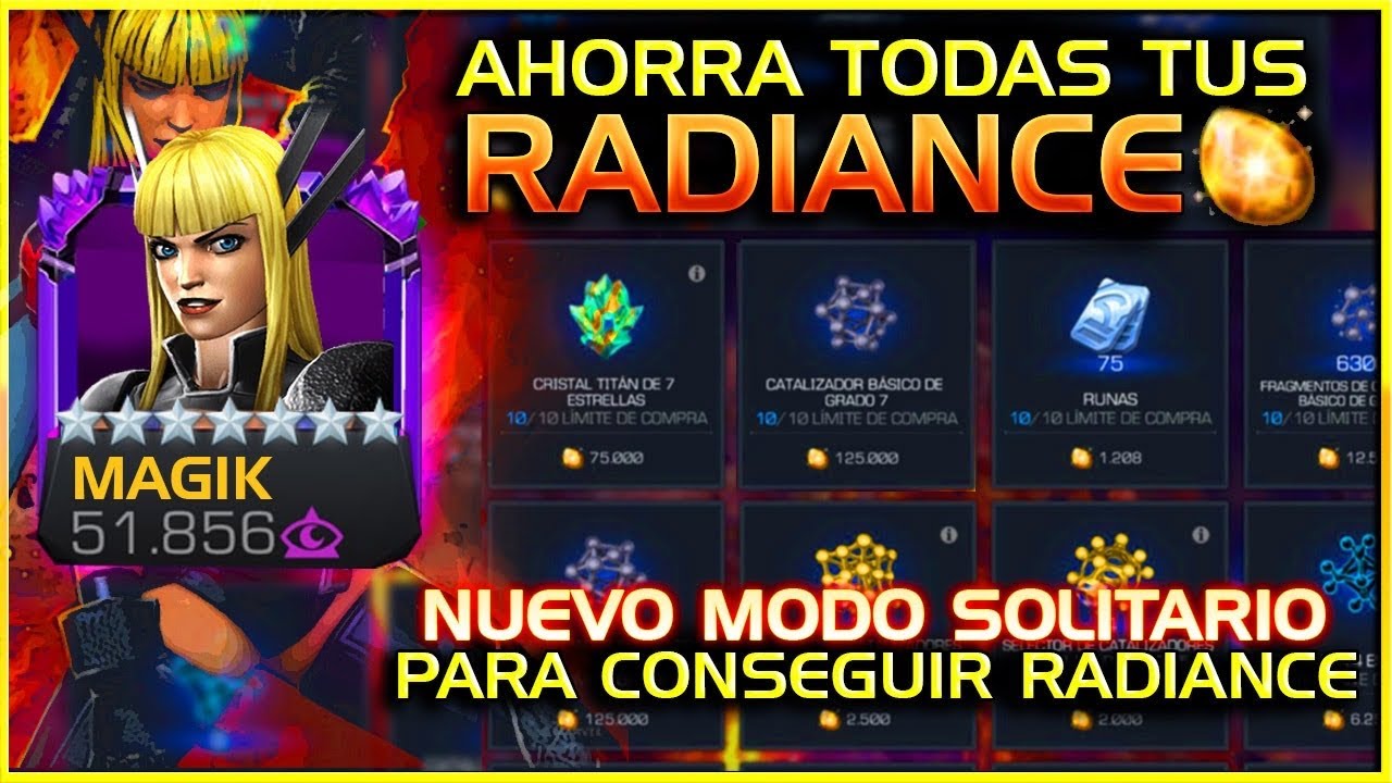 LLEGA MAGIK 6⭐️ -AHORRA TODA TU RADIANCE- MODO SOLITARIO & BUFF A LA ...