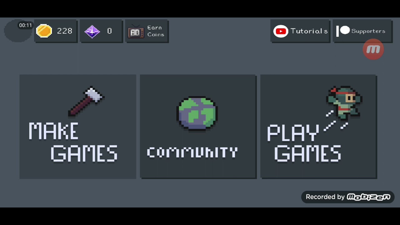 como criar um personagem no pocket game dev #2 - YouTube