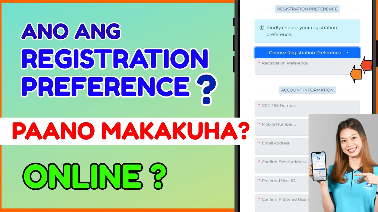 Ano ang Registration Preference? How to Get SSS Registration Preference ...