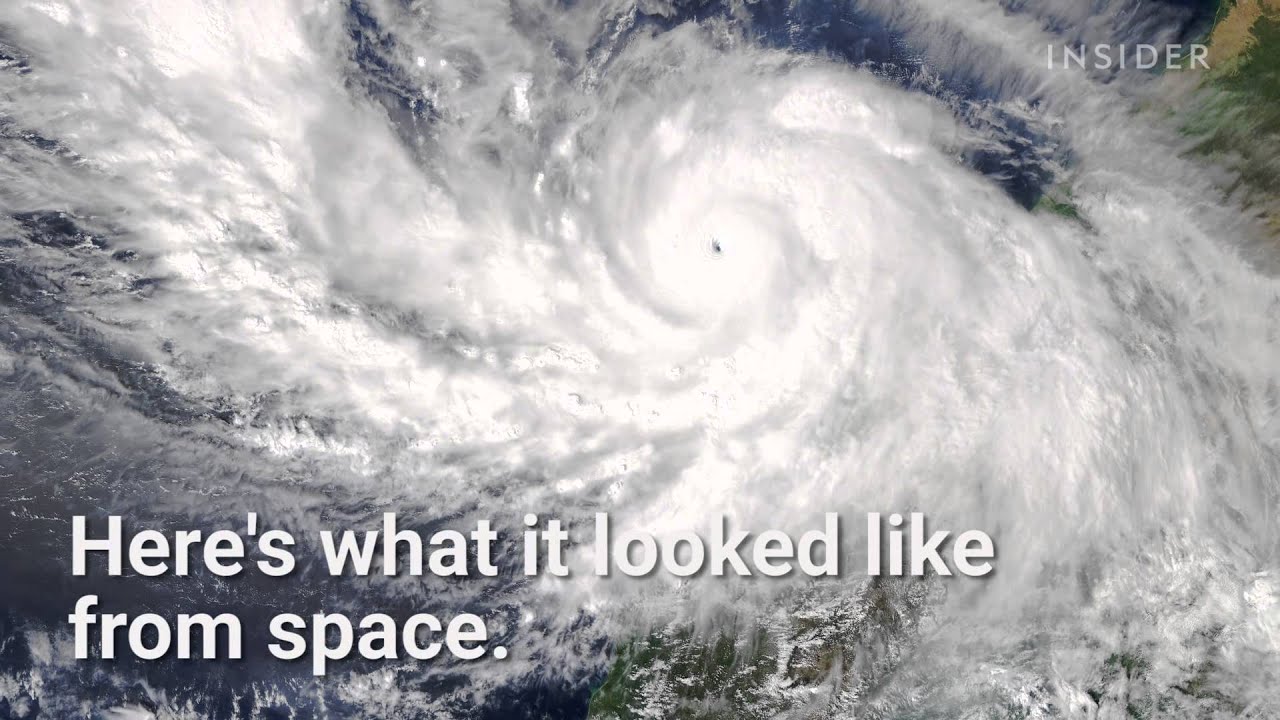What it's like to fly through a hurricane - YouTube