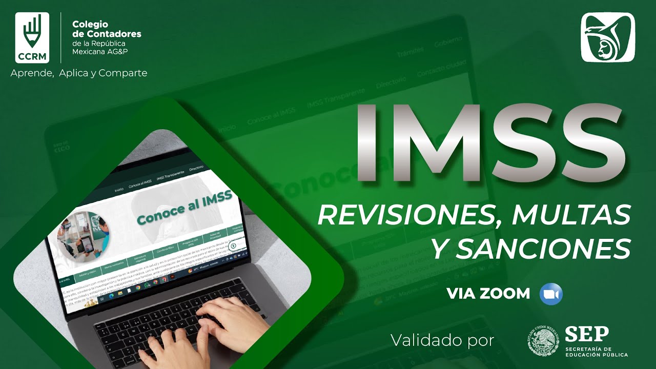 CURSO IMSS REVISIONES, MULTAS Y SANCIONES - YouTube