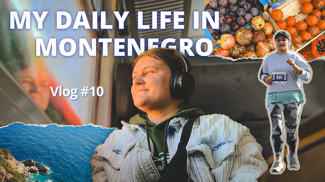 VLOG 10: First snow, life at the seaside, my first race, grocery ...