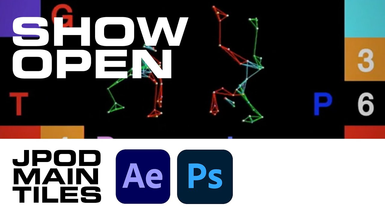JPOD - Main Title Design & Animation - YouTube