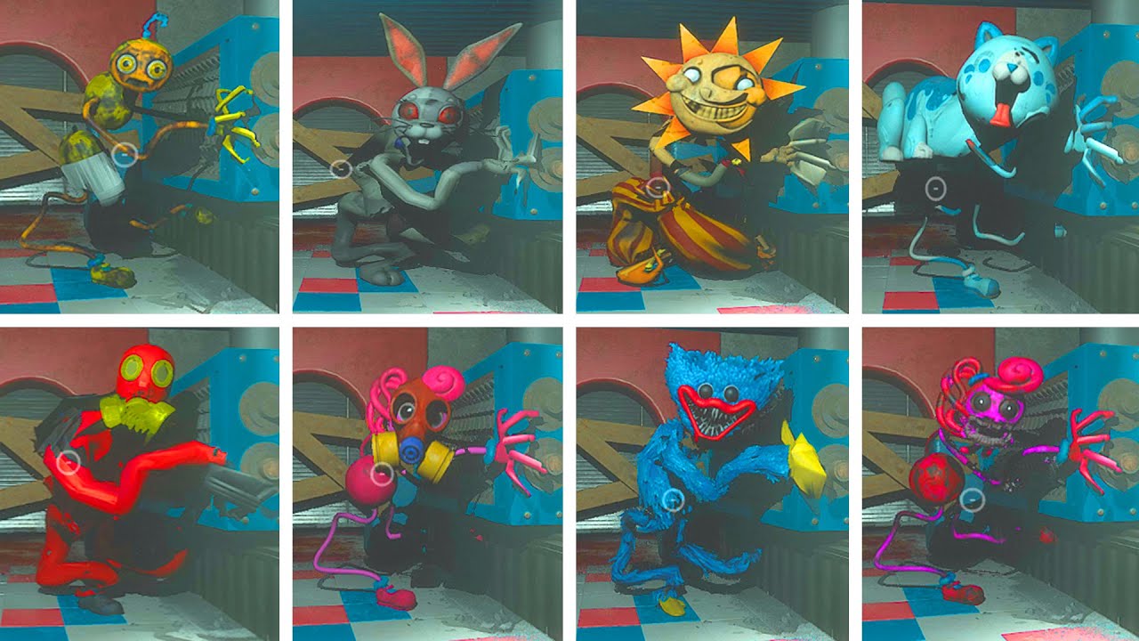 What if you kill Huggy Wuggy with the wooden crates? - Poppy Playtime 3 ...