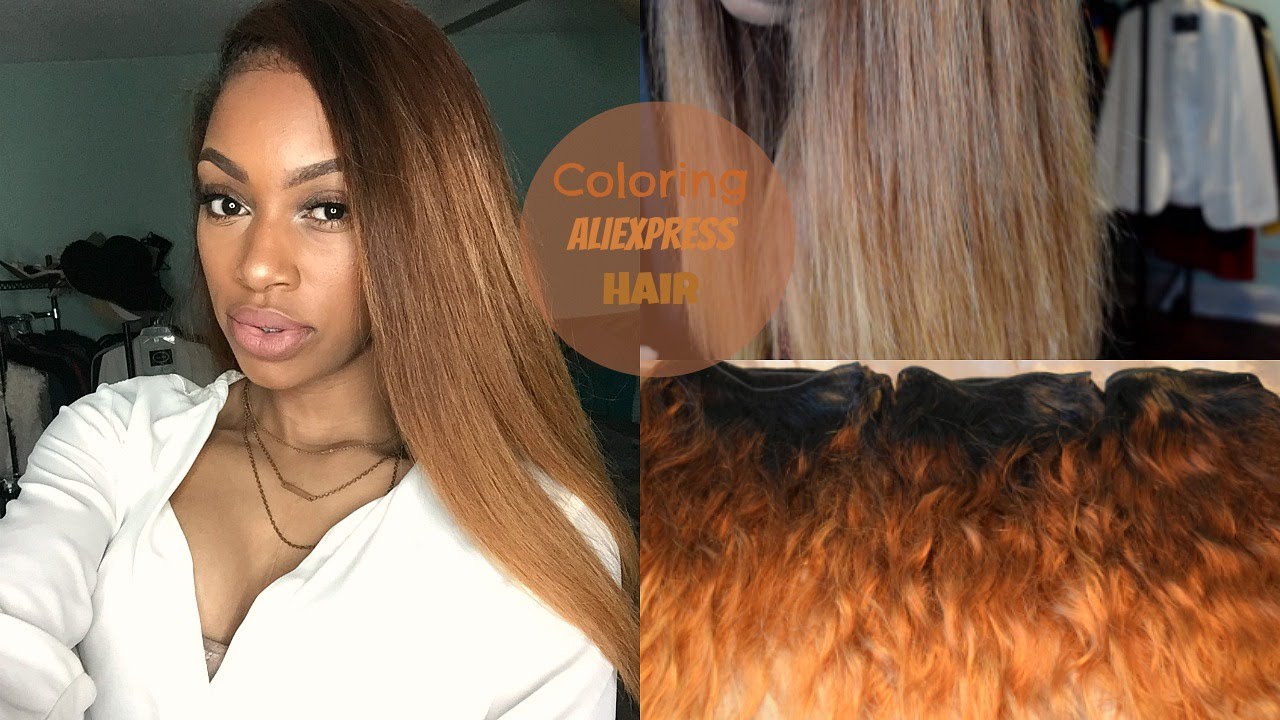 Aliexpress Hair: Coloring My Ross Pretty Hair (PART 1) - YouTube