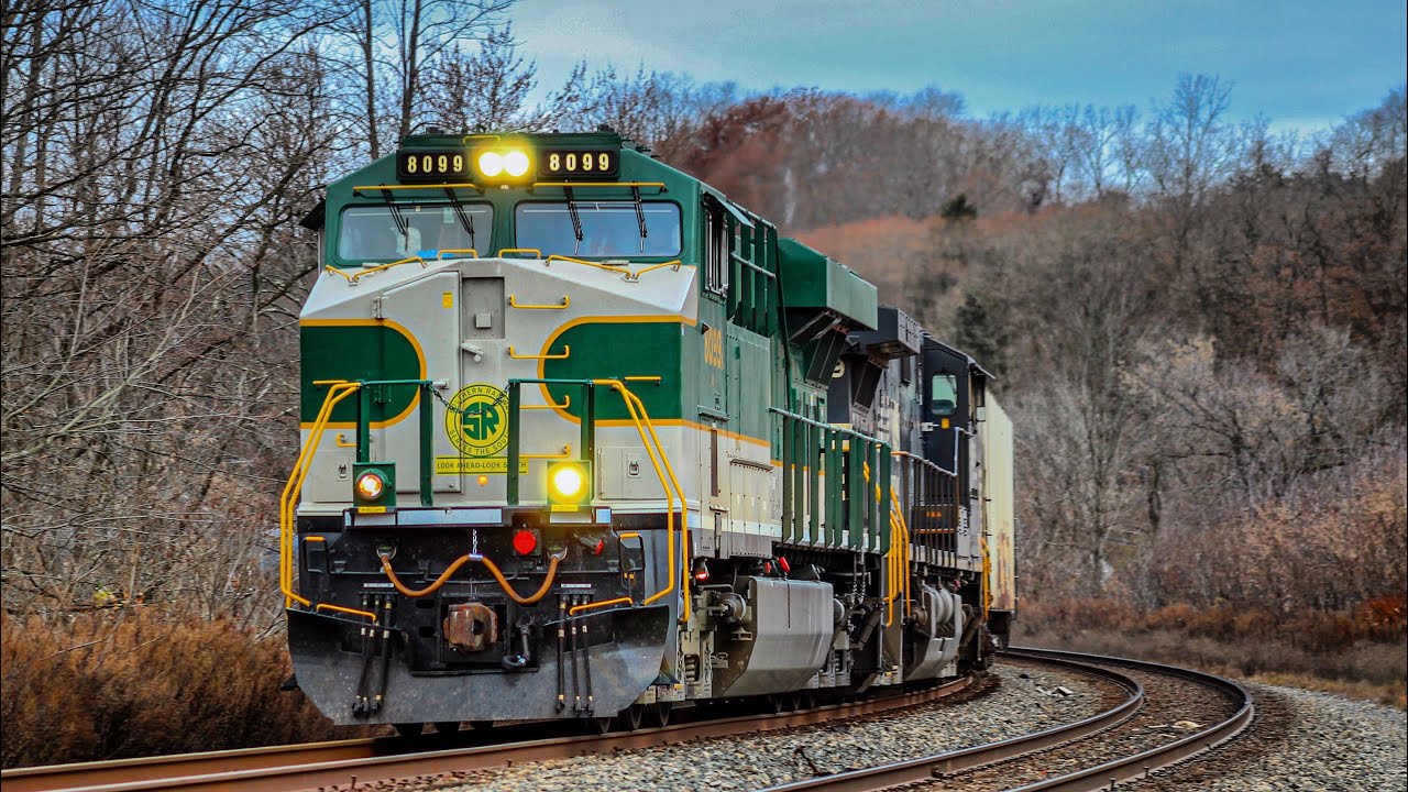 NS 8099 leading B741 and more on the CSX Mohawk Subdivision!!! (11/26/23) - YouTube