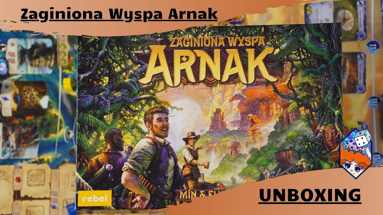 Zaginiona Wyspa Arnak || Gra planszowa || Unboxing - YouTube