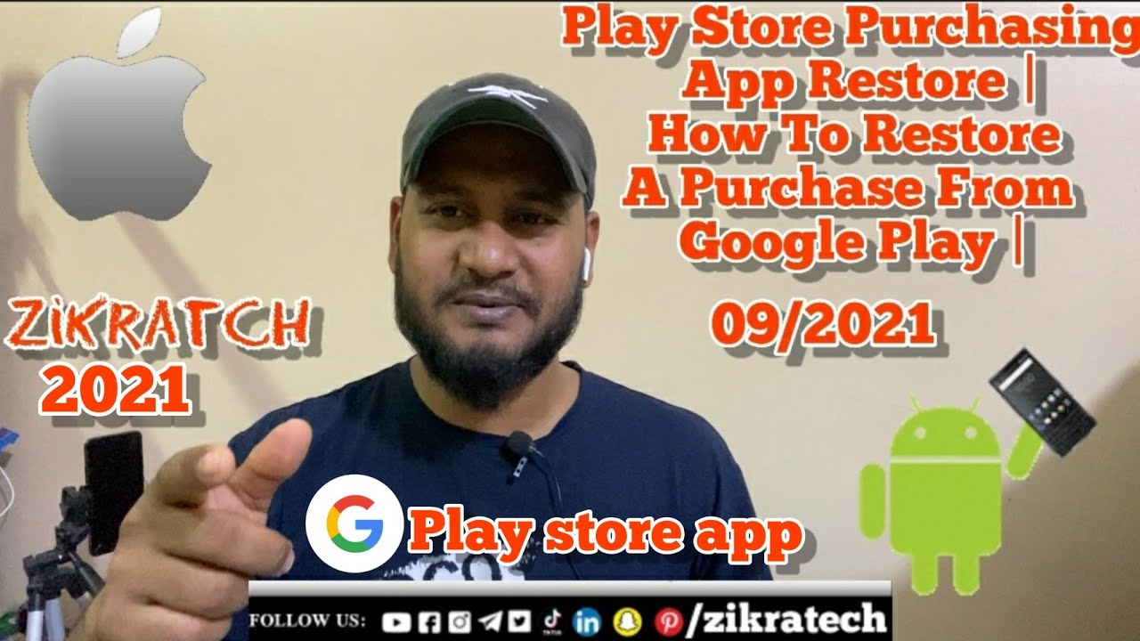 Play Store Purchasing App Restore | How To Restore A Purchase From ...