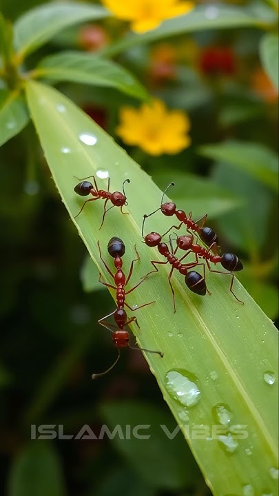 🐜 The ANTS can TALK each other: it was WRITTEN in the QURAN! #shorts ...
