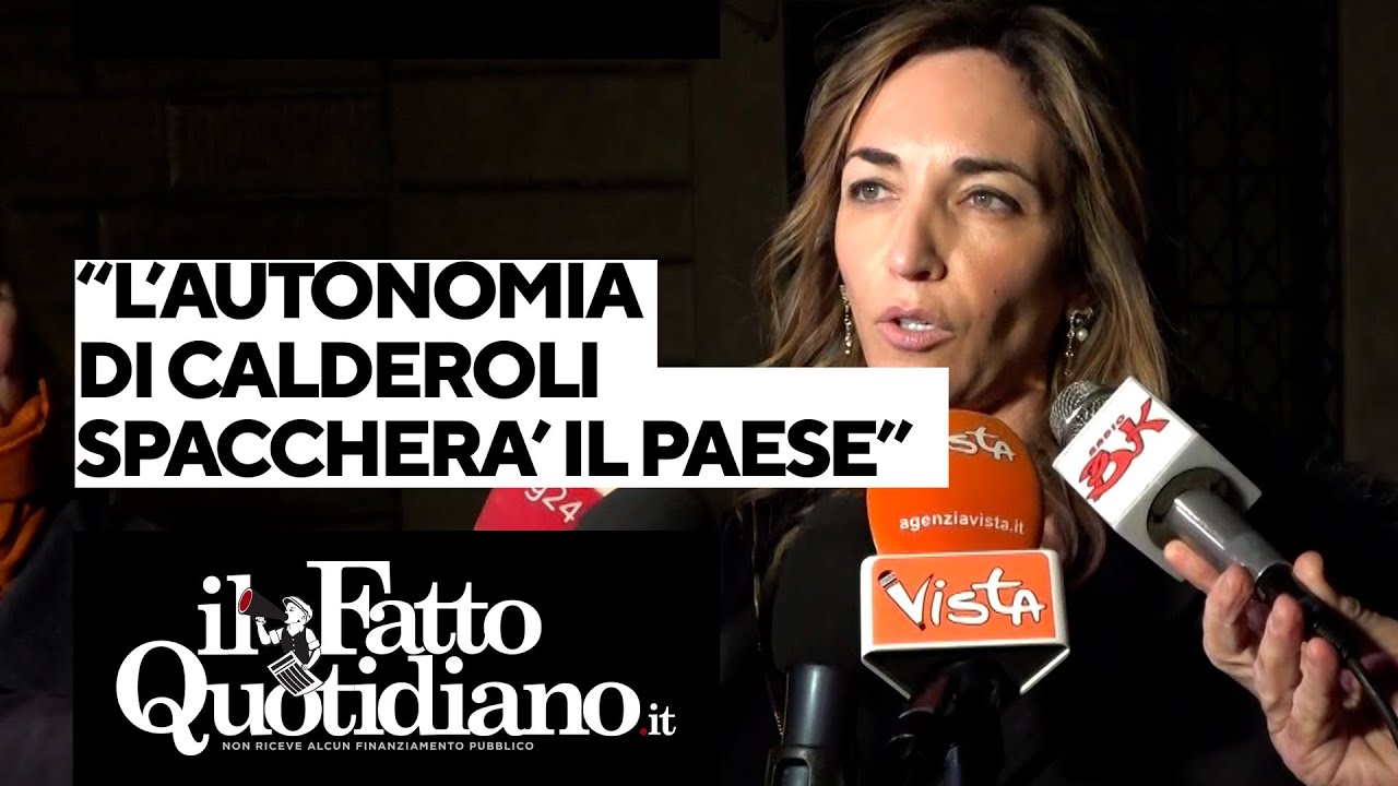 Autonomia, Castellone (M5s): “Il testo di Calderoli aumenterà ...