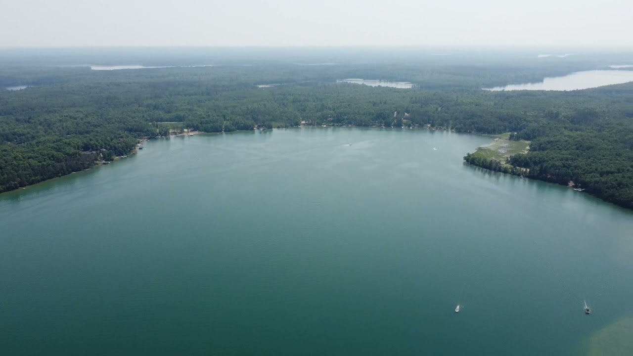 Minnesota Women Lake beautiful from above - YouTube