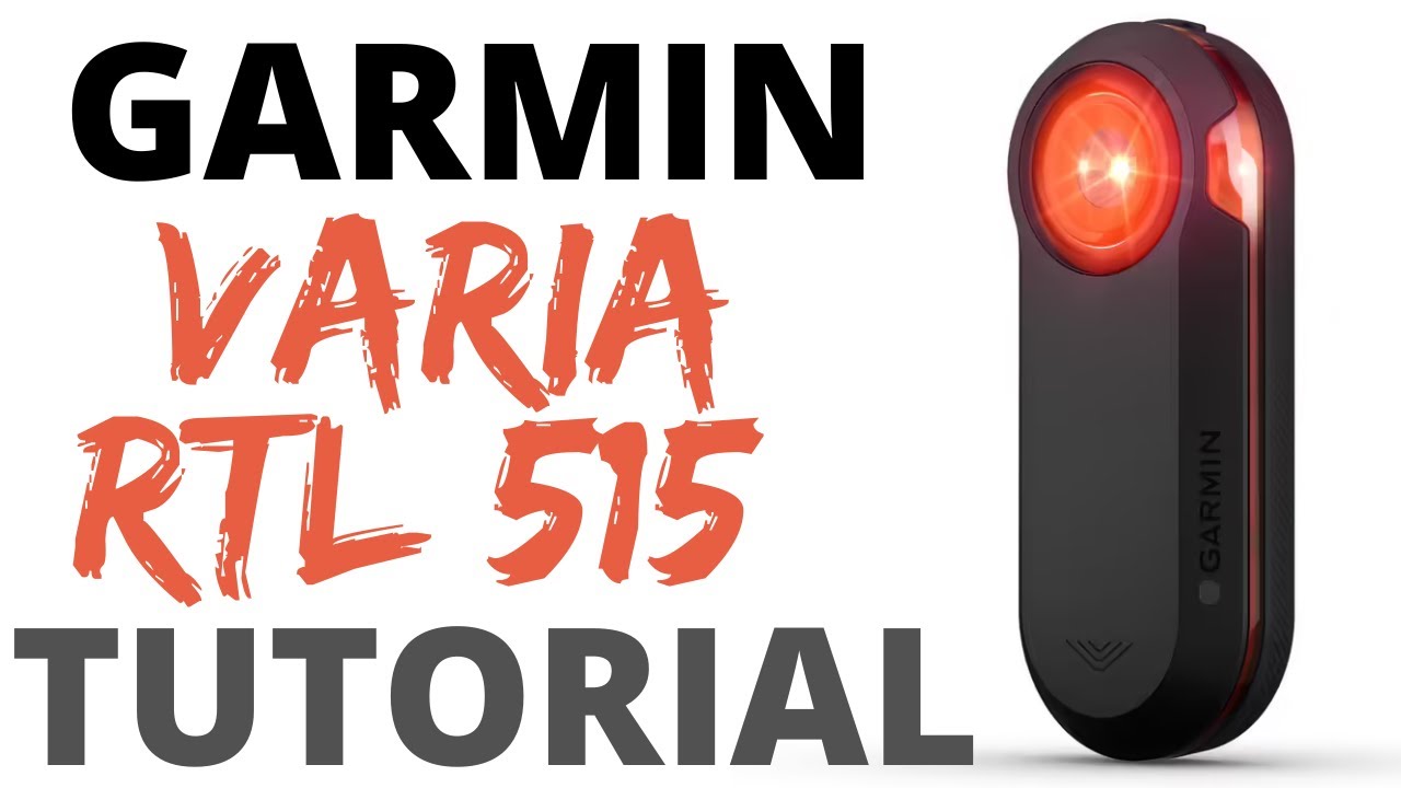Tutorial y Manual Radar GARMIN VARIA RTL515 en español - YouTube