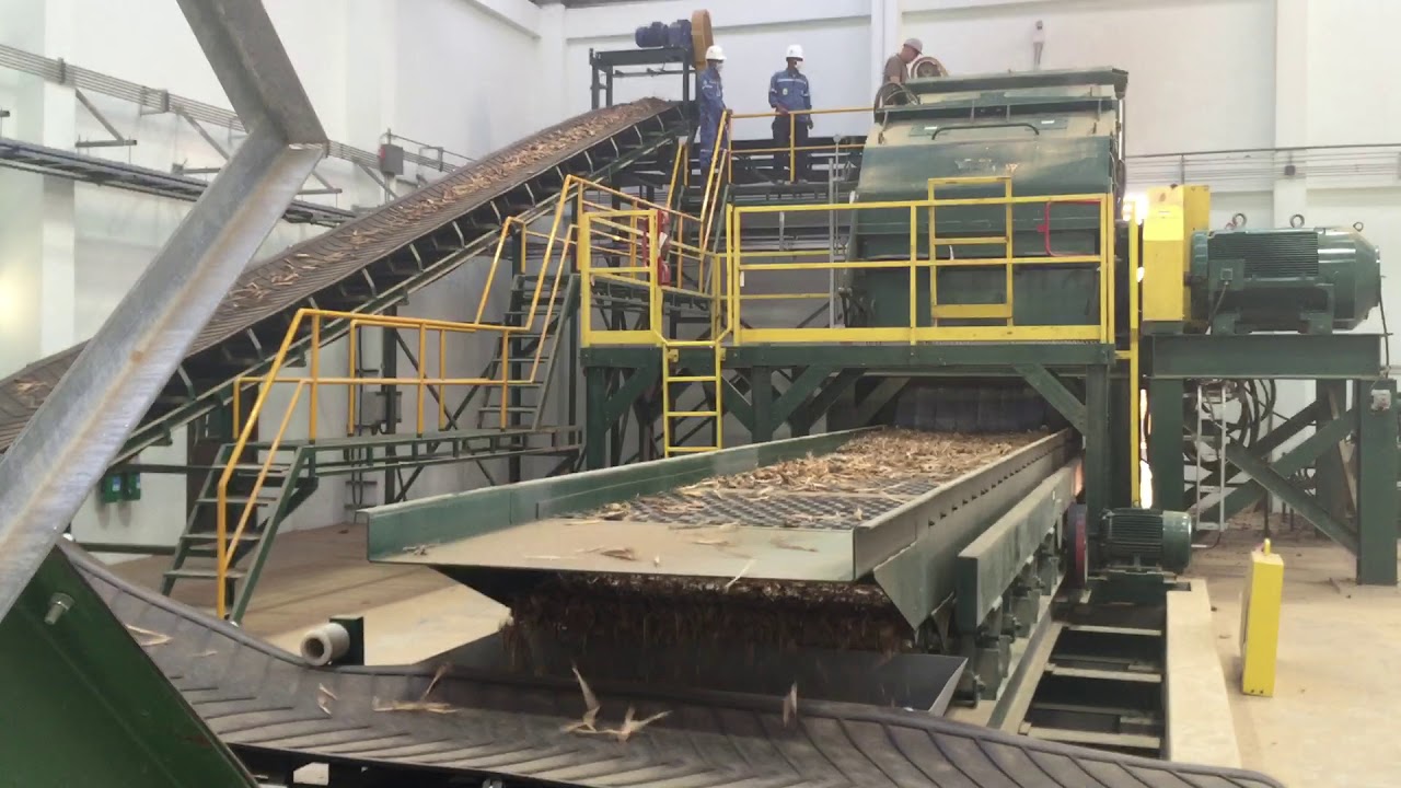 Fuel Prep Machine Chipper Fuel Storage & Handling Sys - YouTube