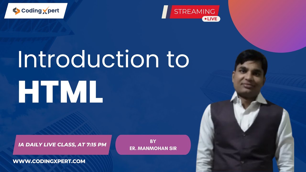 HTML tutorial for beginners | Introduction to HTML and CSS | # ...
