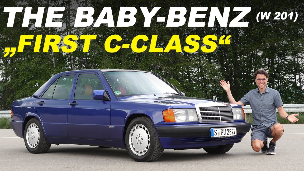 How the Baby-Benz created the first Mercedes C-Class! REVIEW W201 ...