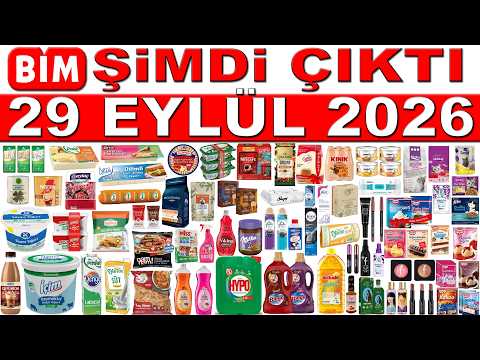 BİM 29 EYLÜL 2026 KATALOĞU | KOZMETİK GIDA VE TEMİZLİK ÜRÜNLER | BİM AKTÜEL | BİM KEDİ MAMASI