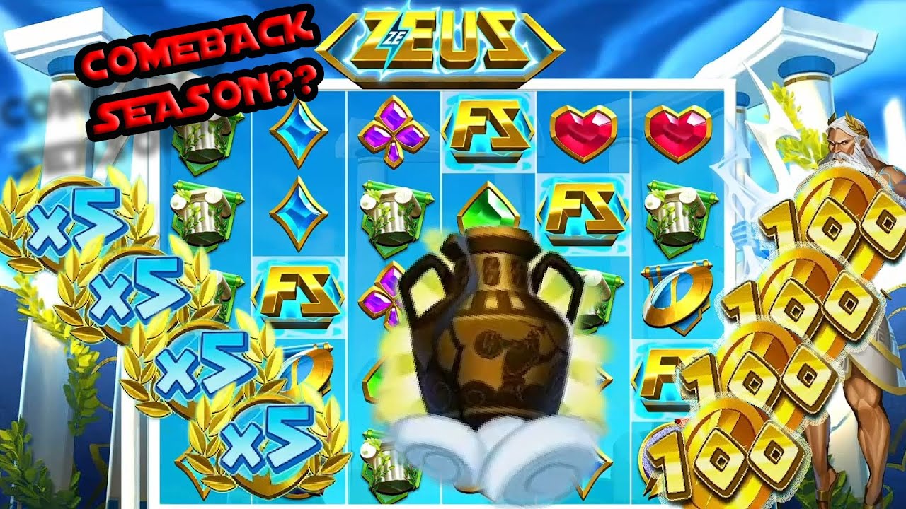 COMEBACK ON THE *NEW* SLOT ZE ZEUS - YouTube