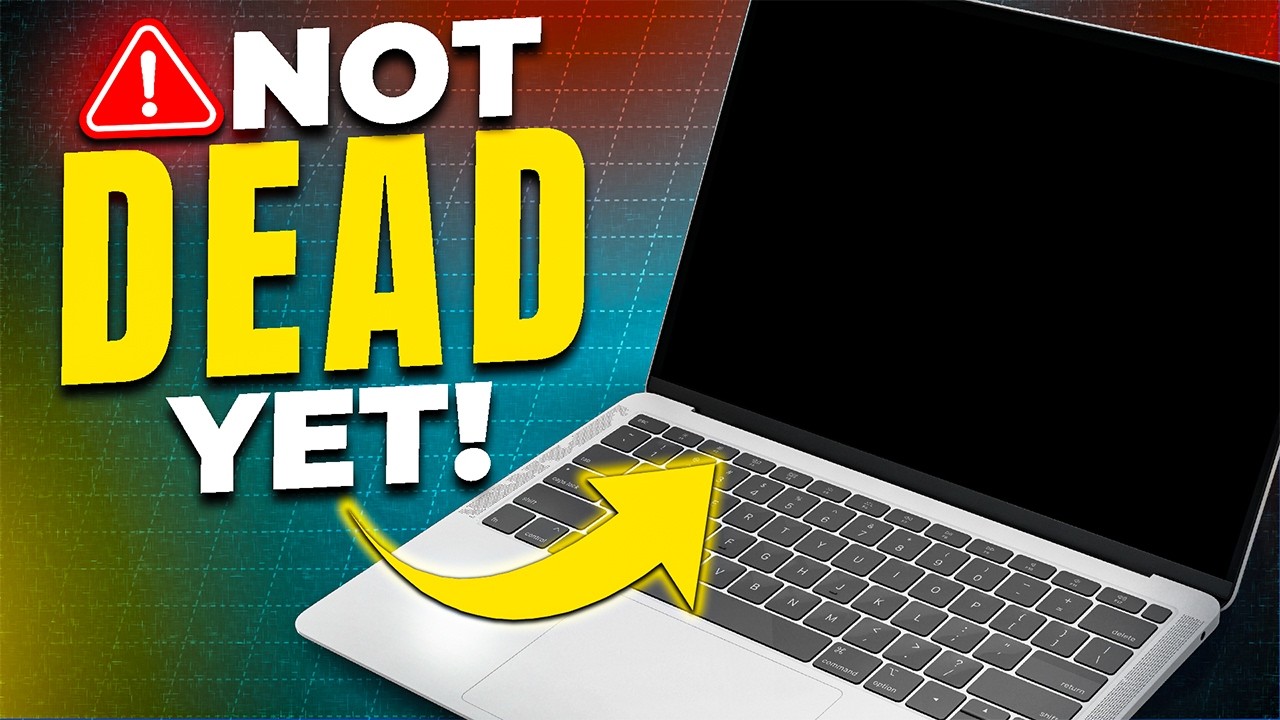 How To Fix Black Screen On Laptop Under 1 Minute (6 Methods) - YouTube