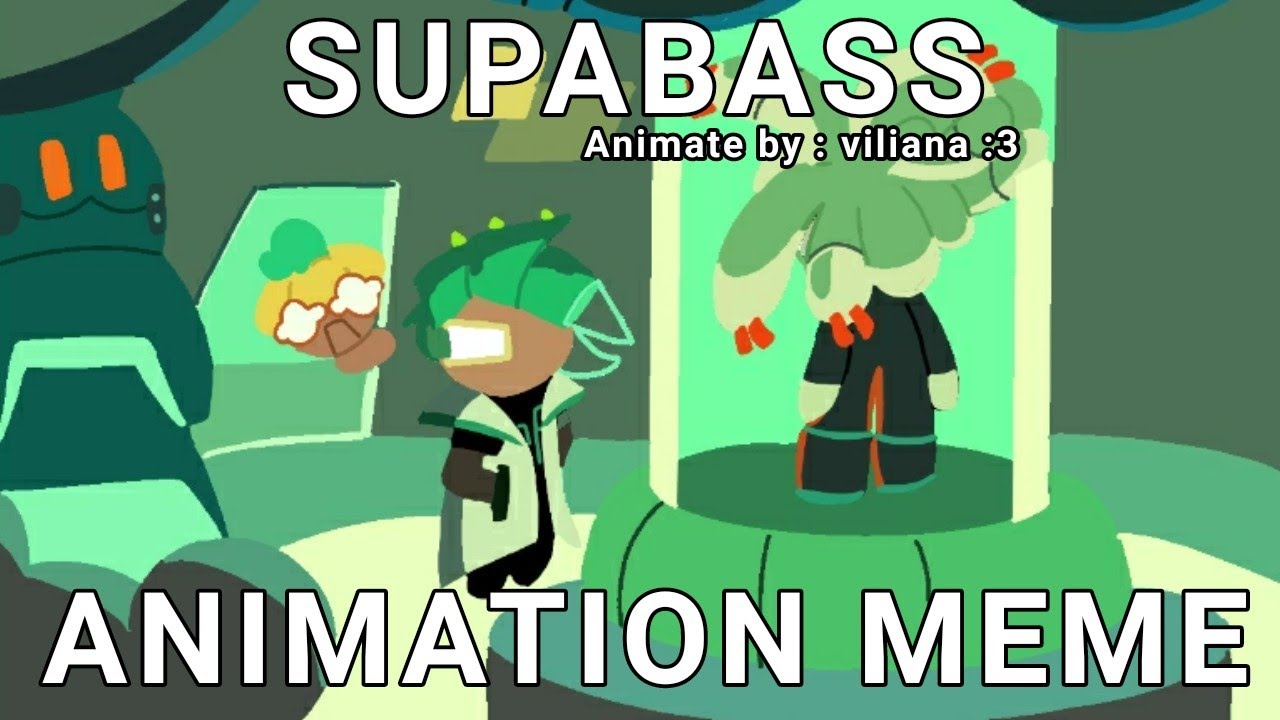 Supabass animation meme ( Cookie run ovenbreak ) - YouTube