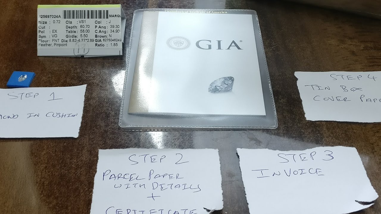 5 simple steps to make diamond export/shipment/cargo/courier from India ...