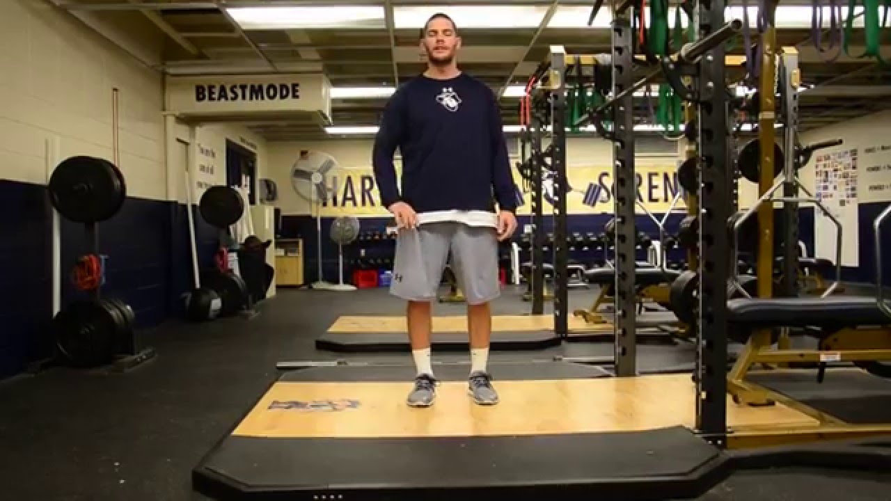 Double Leg 90* Rotational Jump - Single Leg Landing (Turn Opposite ...