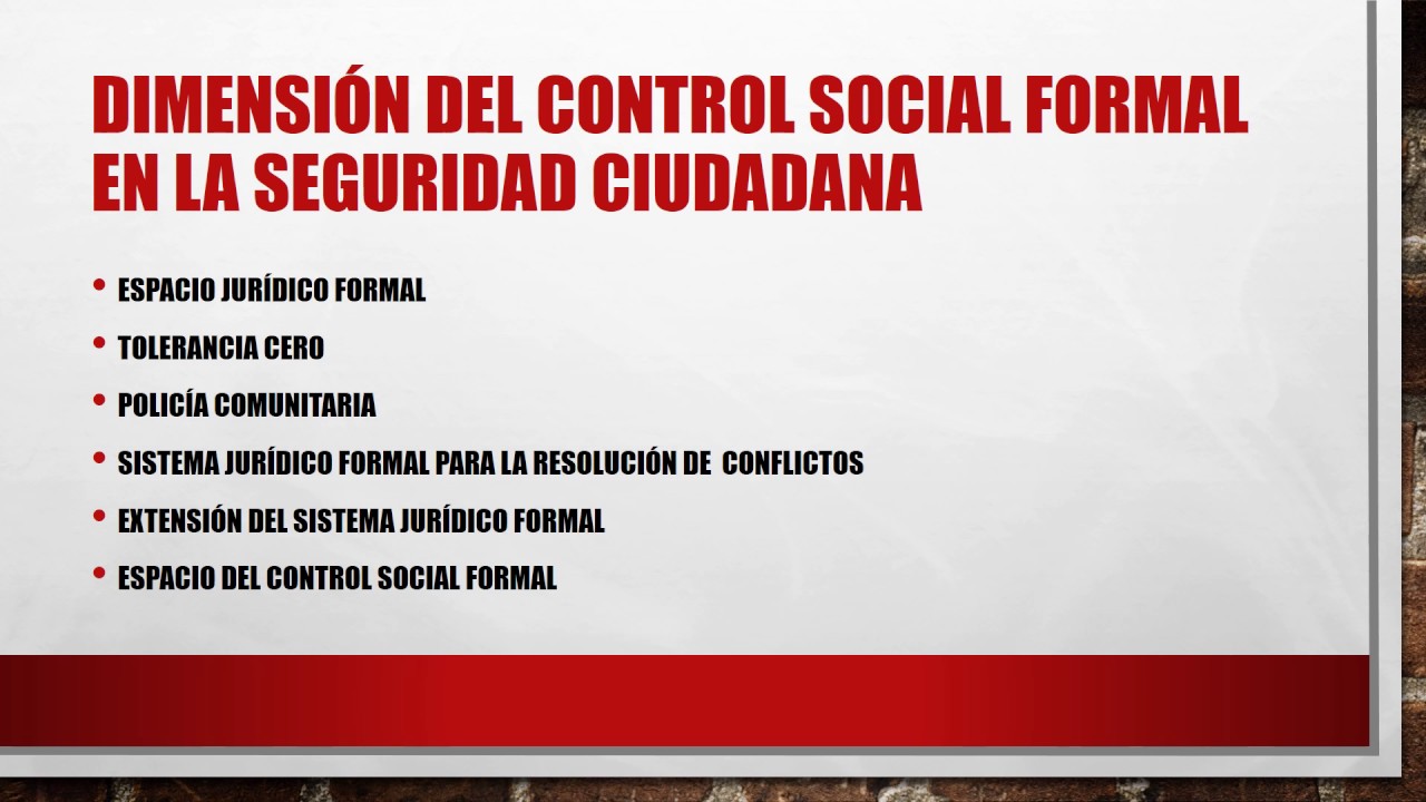 Tipos y teorías del control social video - YouTube