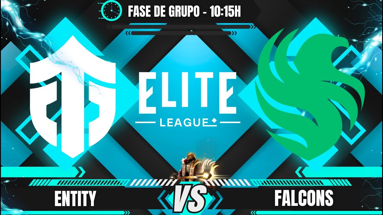 [PT-BR] FALCONS X ENTITY - ELITE LEAGUE - FASE DE GRUPO - @VINI - YouTube