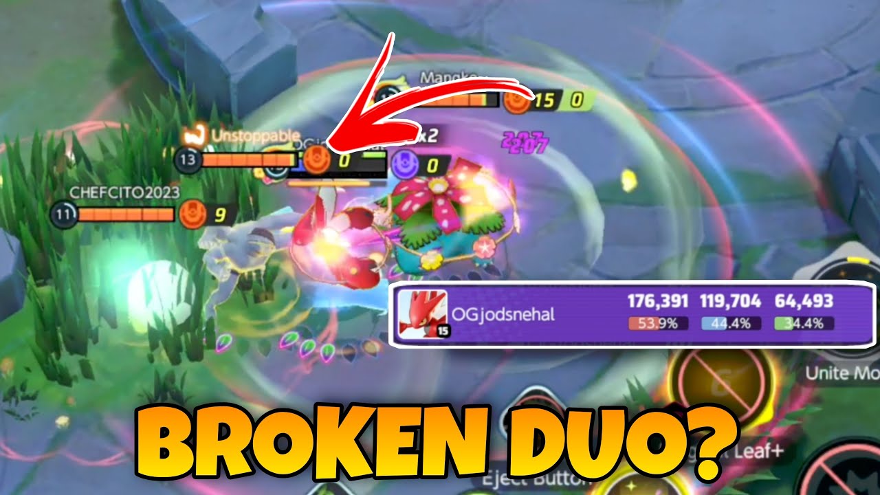 Defensive build Scizor with Comfey feels broken 🔥 | Pokemon Unite clips ...