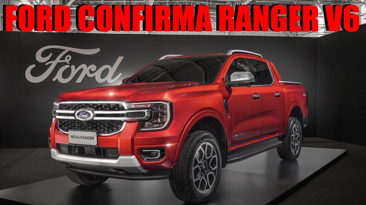 FORD CONFIRMA RANGER COM MOTOR 3.0 V6 | AUTOS SEGREDOS - YouTube