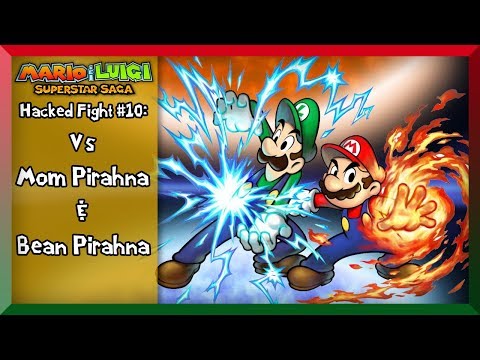 M&LSS- [Hacked Fights #10]- Mario & Luigi Vs Mom Piranha & Piranha Bean ...