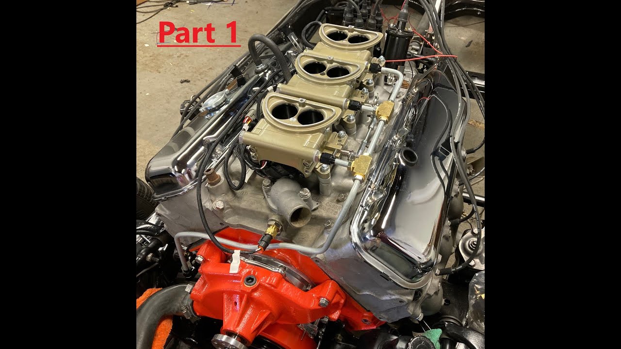 EFI conversion, FiTech tri power on 1969 Corvette, PART 1 of 6 - YouTube