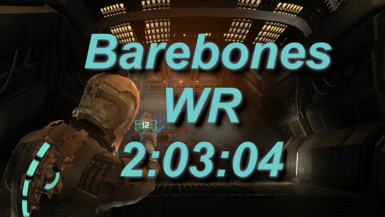 Dead Space 1 Barebones Any% Speedrun WR in 2:03:04 - YouTube