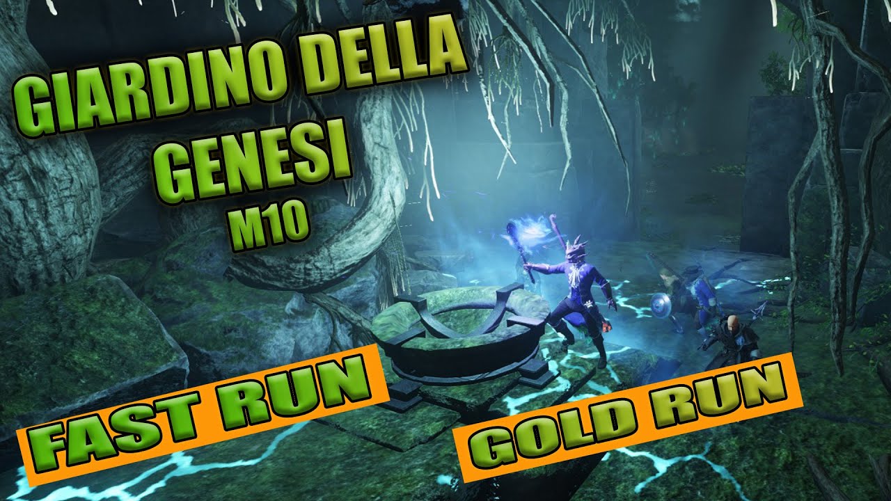 New Word: Giardino della Genesi m10 fast run & Gold run!! + My Build ...