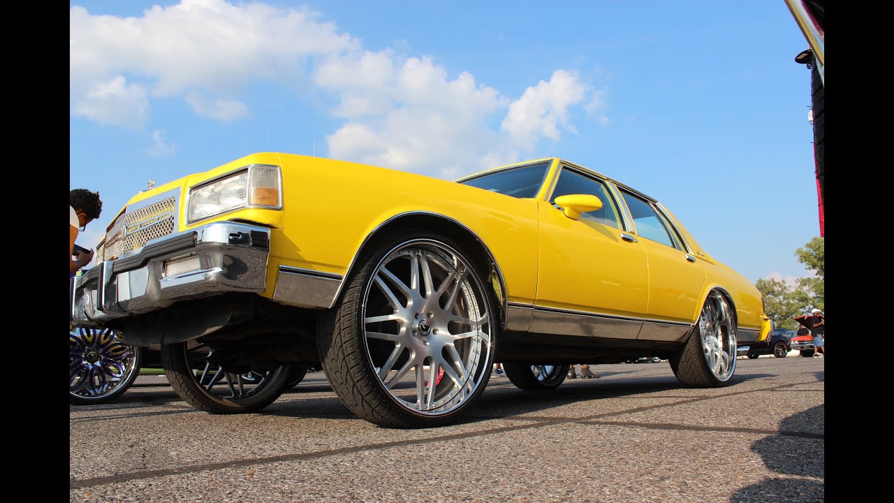 Veltboy314 - Canary Yellow Box Chevy On 26" Forgiato Wheels - YouTube