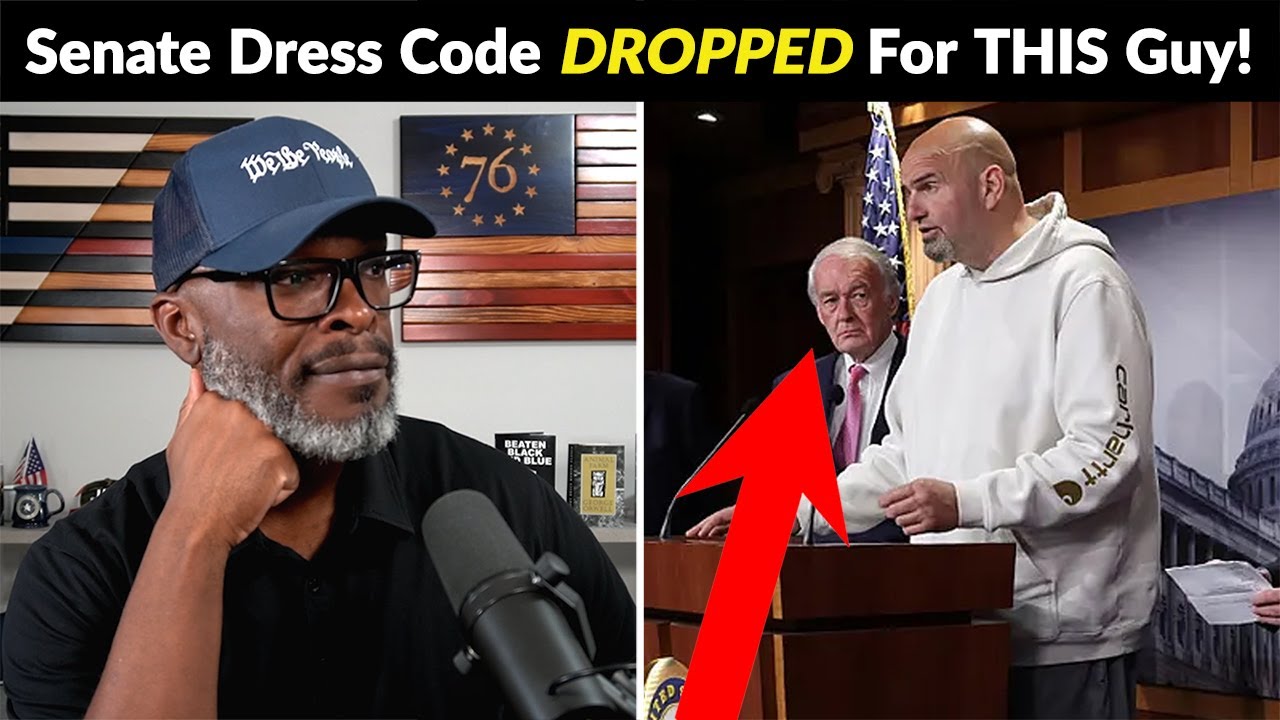 US Senate DROPS Dress Code So John Fetterman Can Wear Shorts - YouTube