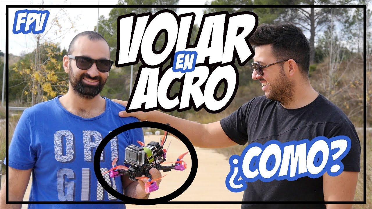 🚀PRIMEROS PASOS EN ACRO FPV + SIMULADOR (ACABA MAL😱) - YouTube