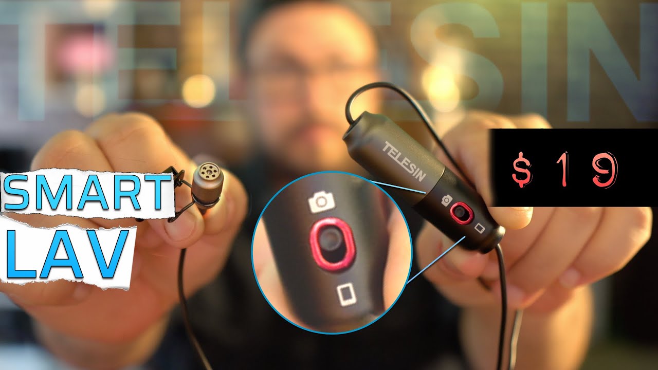 SMART LAV Mic works on phone/camera 20FT cable!!! - YouTube